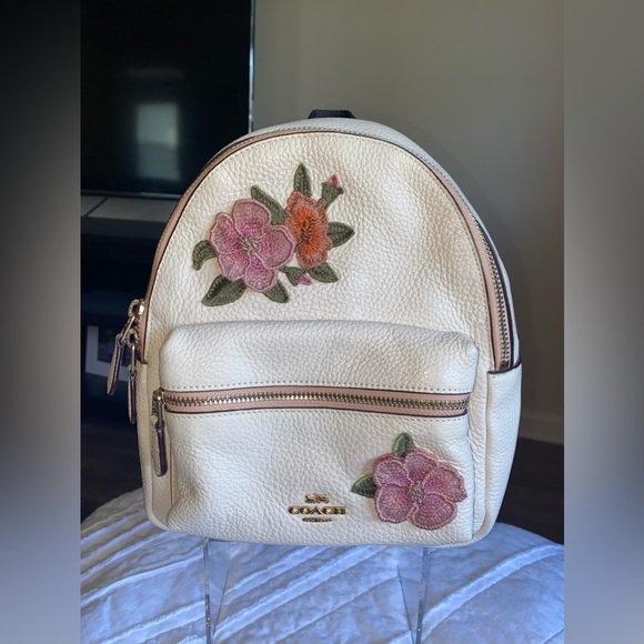 Coach | Bags | Coach Mini Charlie Backpack With Hawaiian Floral ...